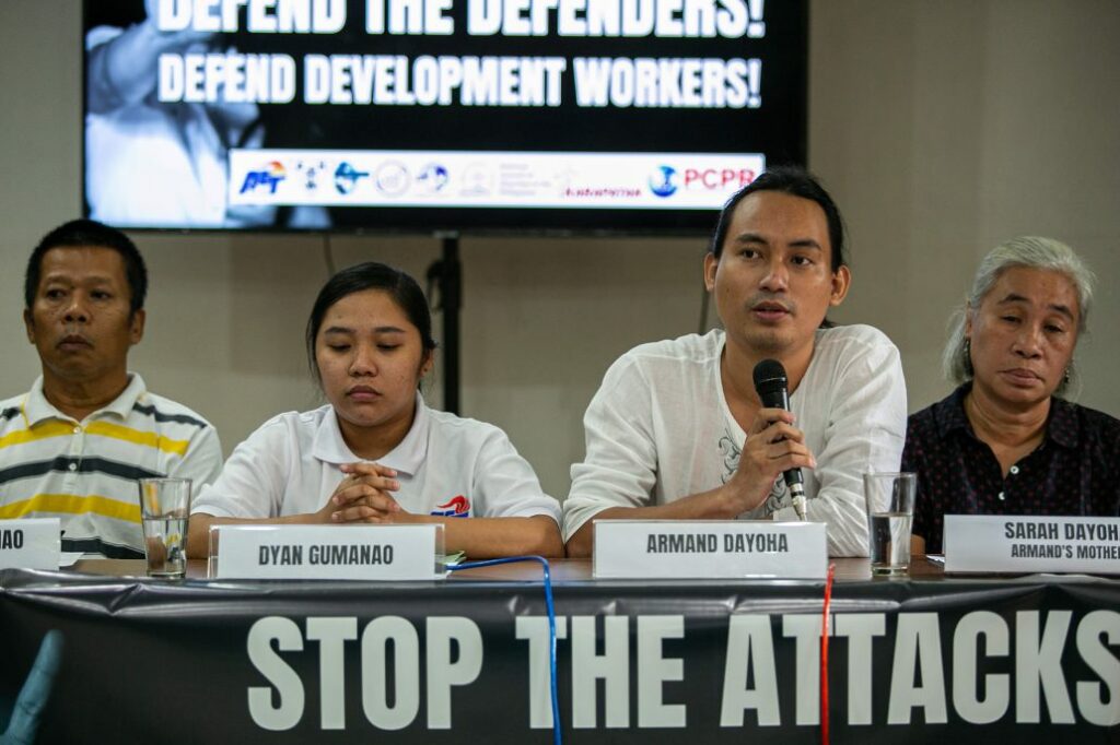 Parents of abducted activists say they are proud of their children